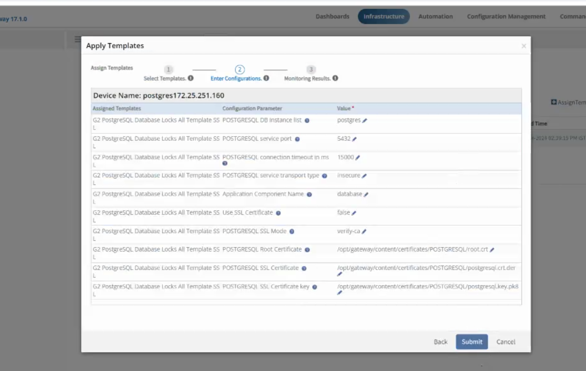 Postgresql Opsramp Documentation 1130